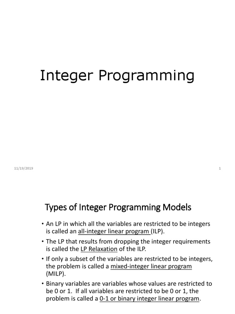 Canonical PDF | PDF | Linear Programming | Mathematical Optimization