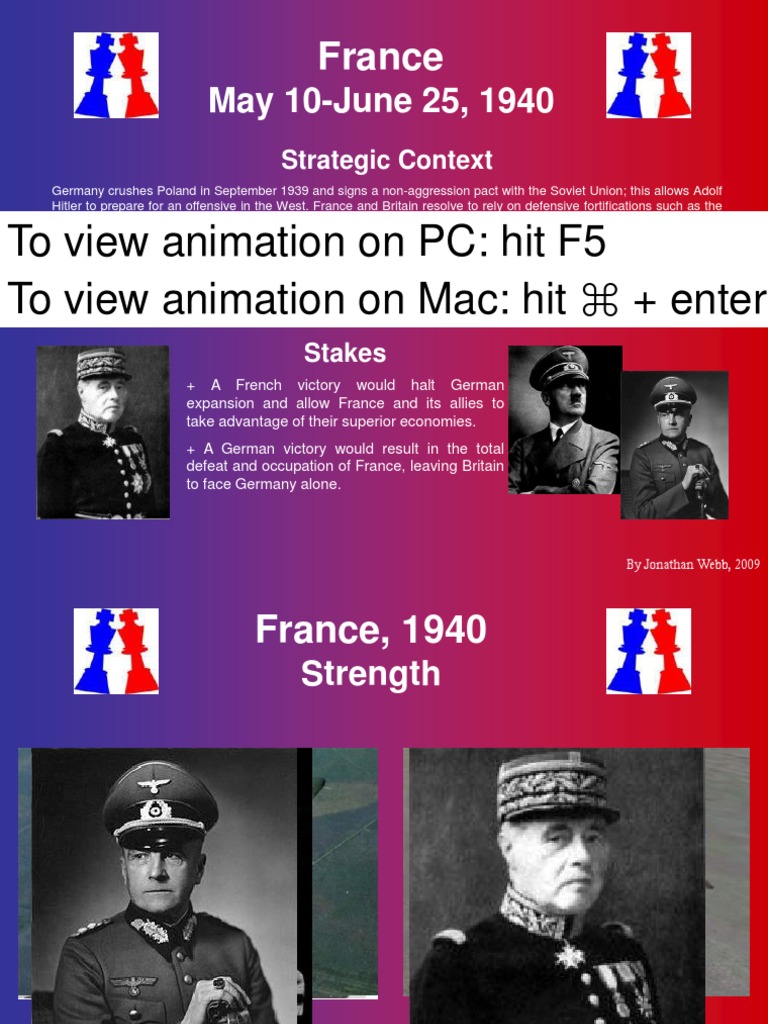 Battle of France: May-June 1940 | PDF | Allies Of World War II ...