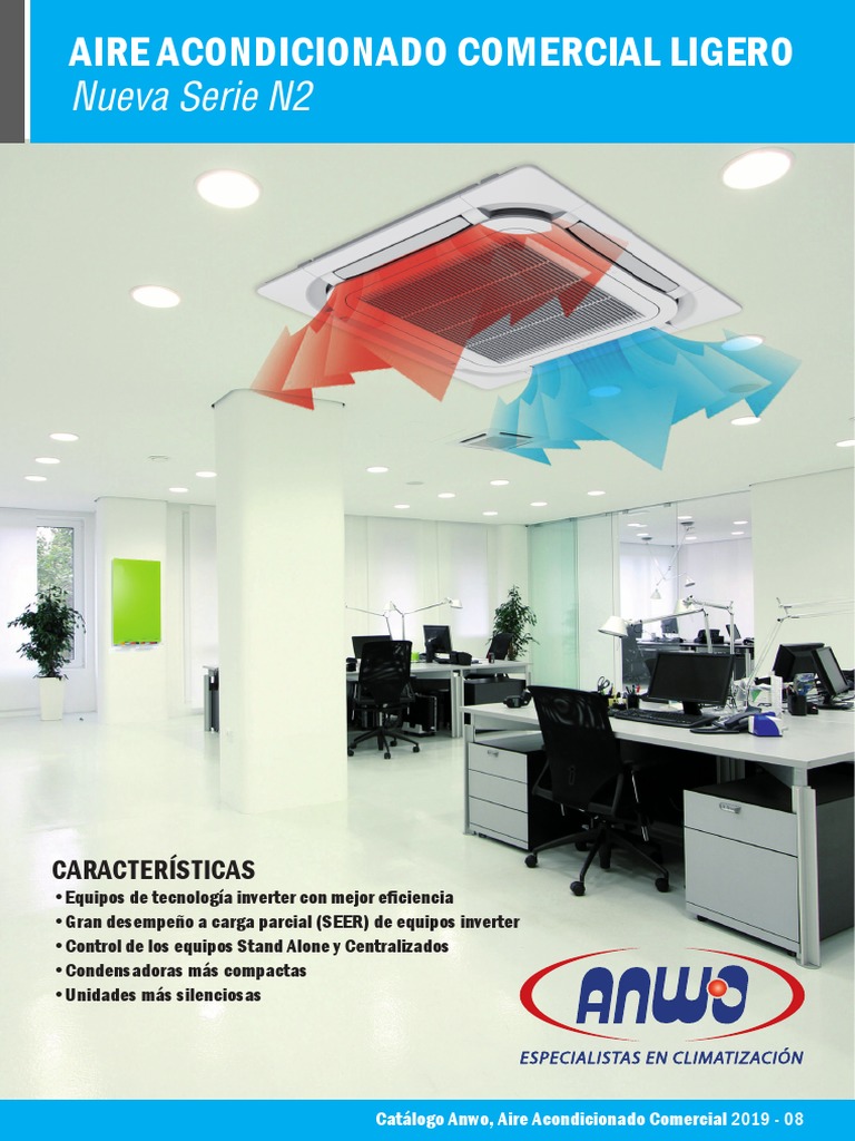 Catalogo Anwo Aire Acondicionado | PDF | Aire acondicionado | Uso ...