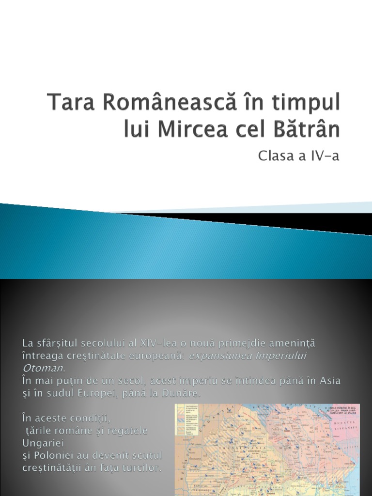 Mircea Cel Batran | PDF