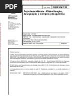 NBR 7007: Aços Carbono Estruturais | PDF | Aço | Química
