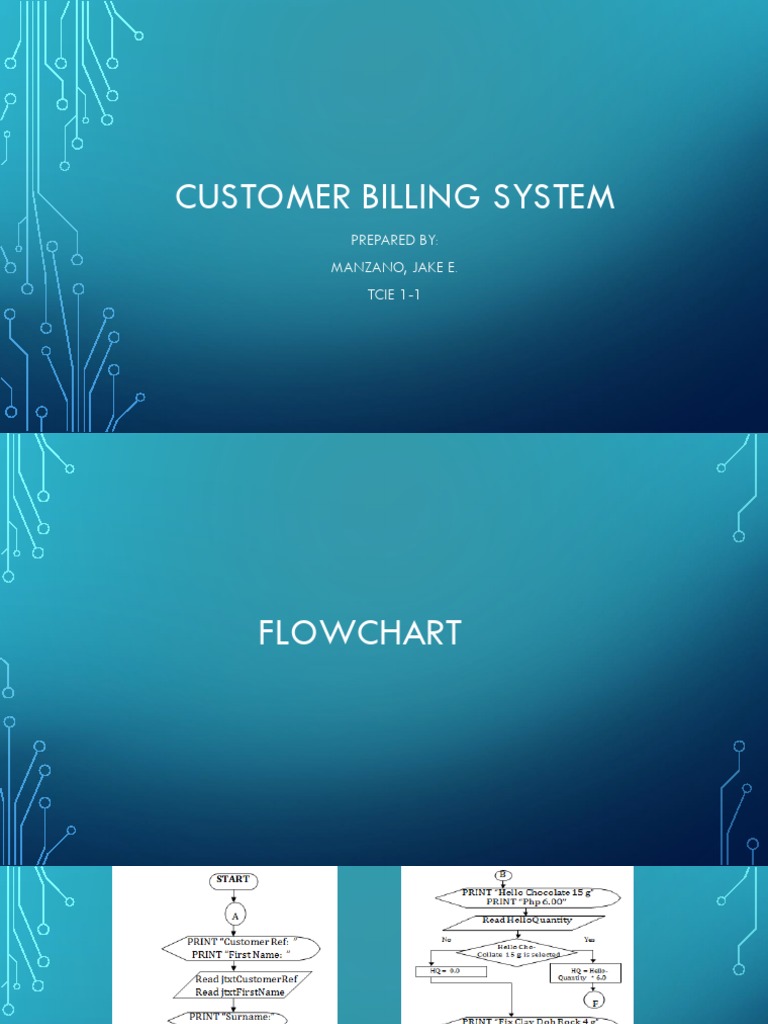 Customer Billing System | PDF