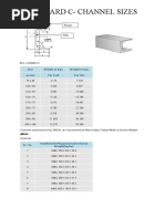Standard C - Channel PDF | PDF | Technology & Engineering