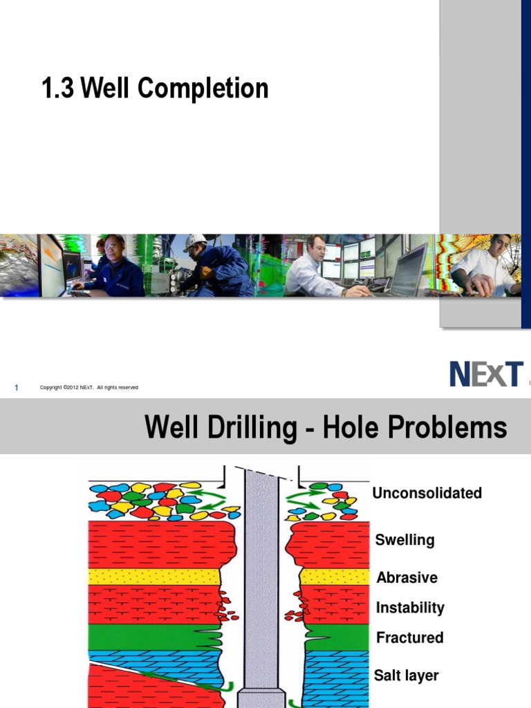 3.1 Well Completion PDF | PDF | Casing (Borehole) | Oil Well
