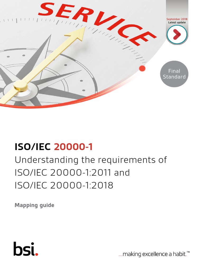 Isoiec 20000-1 Mapping Guide Final-En PDF | PDF | Itil | Information ...