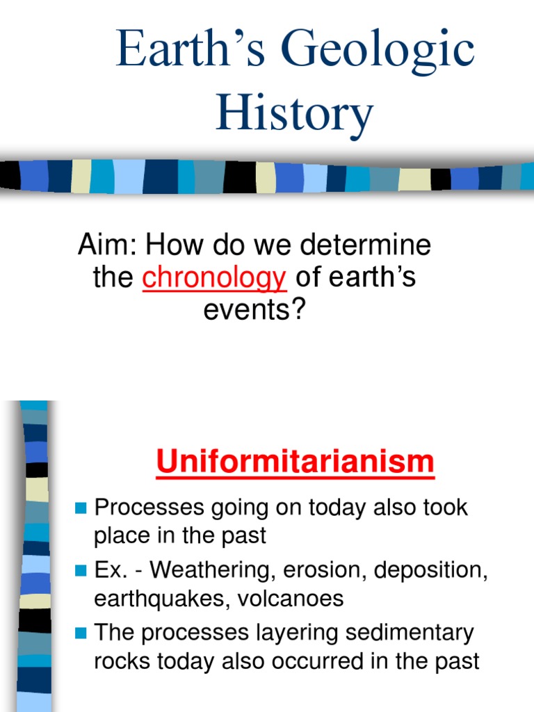 Earth's Geological History Explained | PDF | Rock (Geology ...