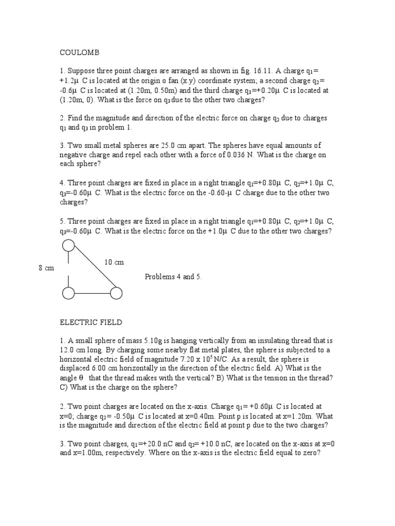 Exploring Electric Forces, Fields, and Circuits Through Multiple ...