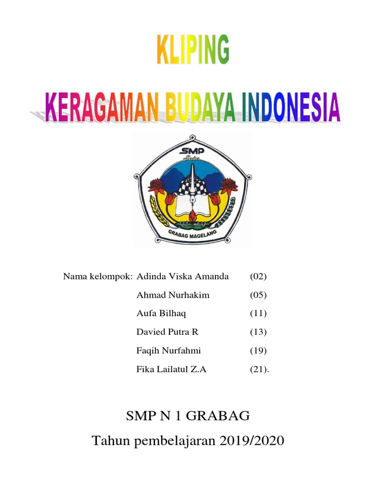 Logo SMP N 1 Grabag | PDF | Seni