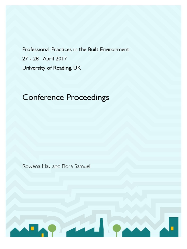 Conference Proceedings PDF | PDF | Governance | Design
