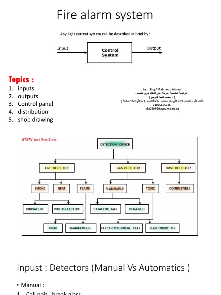 Fire Alarm System | PDF