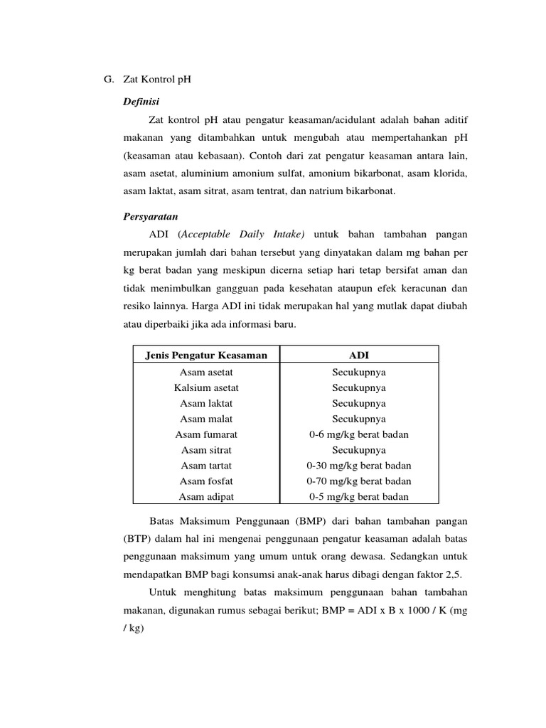 Zat Kontrol PH | PDF