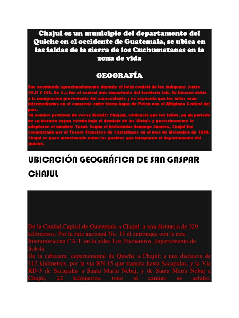 Traje Típico de Chajul, Quiché | PDF | Ropa