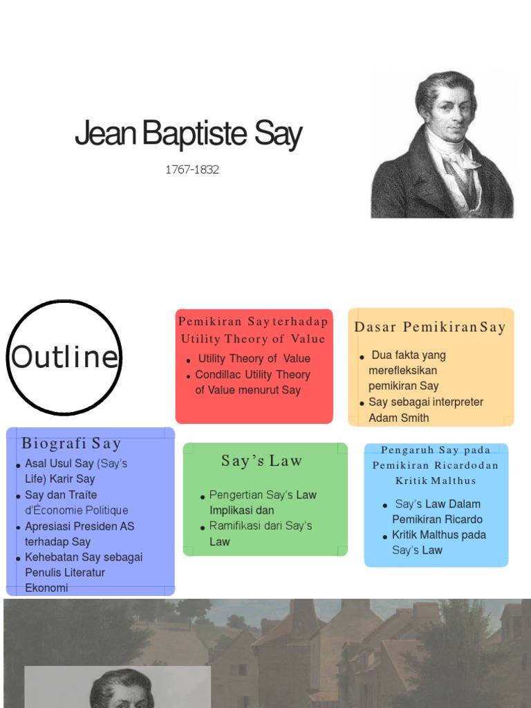 JEAN BAPTISTE SAY | PDF