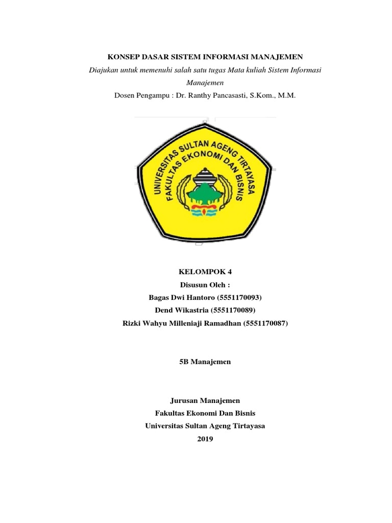 Makalah Konsep Dasar Sistem Pengambilan Keputusan-1 | PDF Makalah Konsep Dasar Sistem Pengambilan Keputusan-1 | PDF