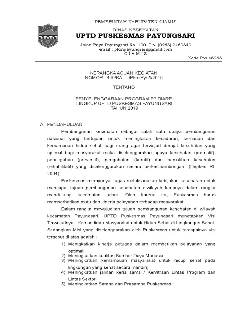 Kak p2p Diare 19 | PDF