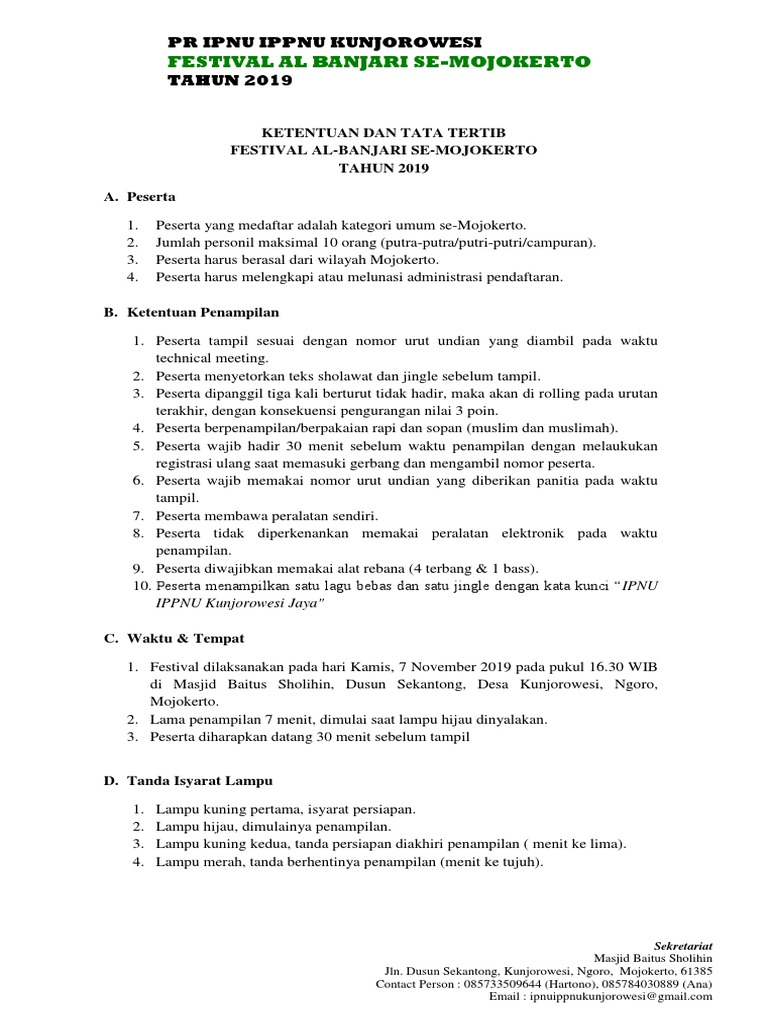 Contoh Technical Meeting | PDF