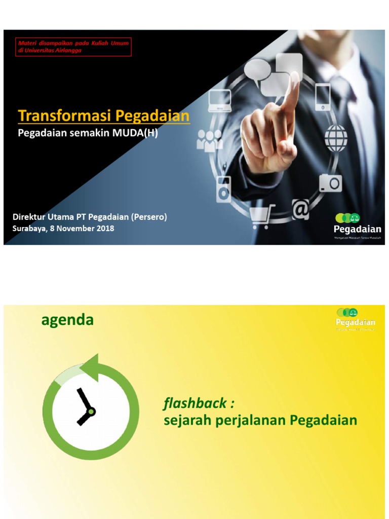 Transformasi Pegadaian untuk Masyarakat | PDF