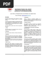 Modelo para Informe Lab-IEEE - Mod Lis | PDF | Sumario abstracto) | Medición