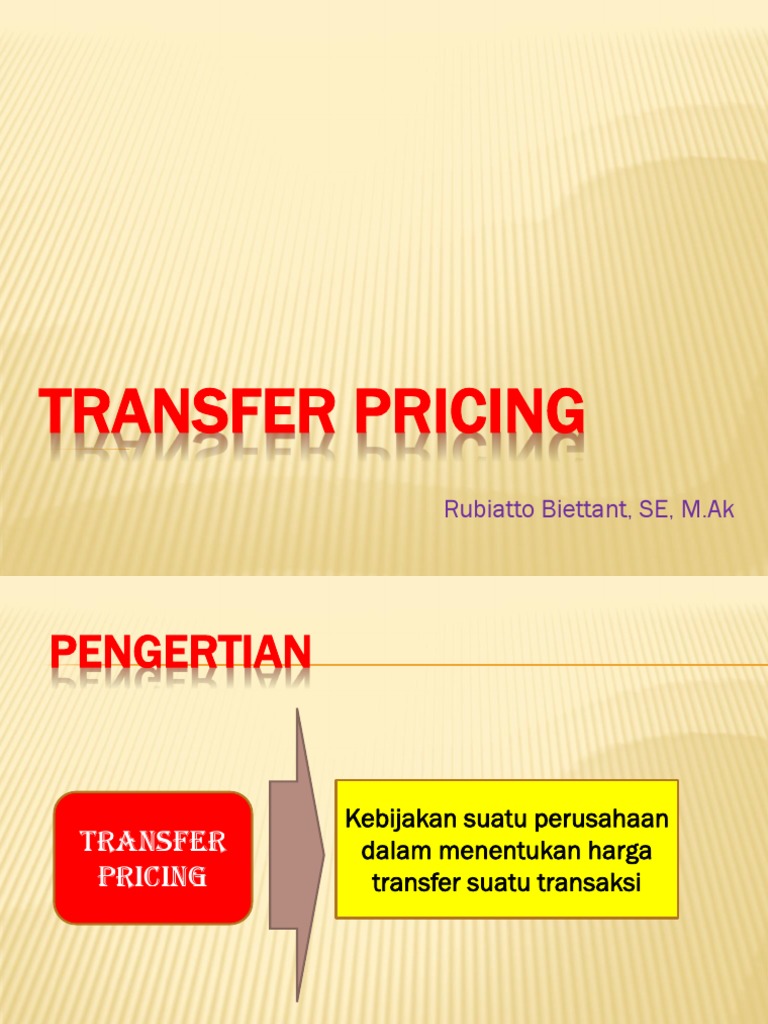 Transfer Pricing | PDF