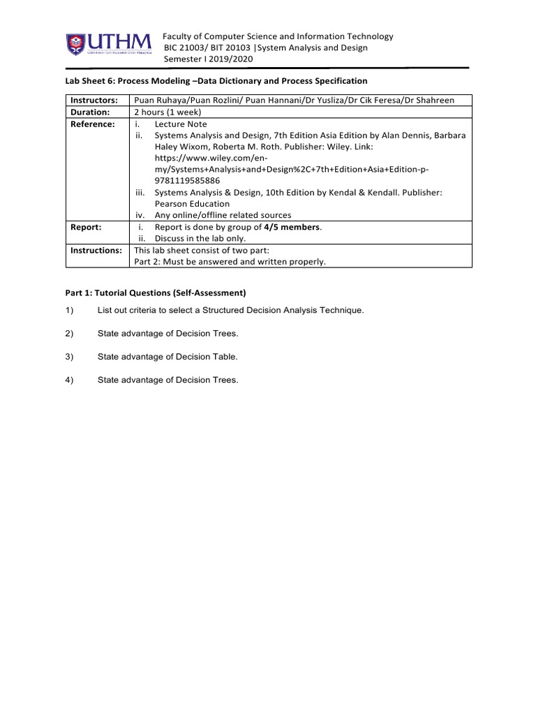 Labsheet 6 Chap 4 PDF | PDF | Invoice | Computing