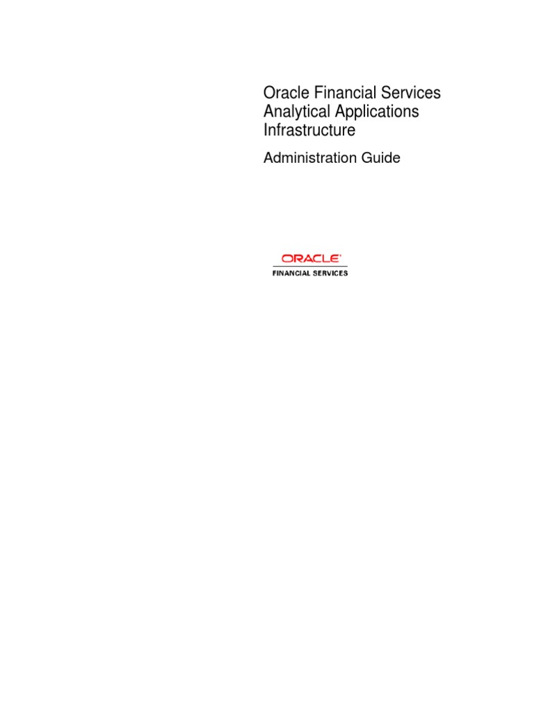 OFSAAI Administration Guide | PDF | Table (Database) | Databases