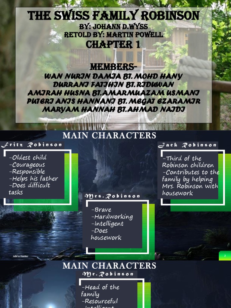 The Swiss Family Robinson Chapter 1 | PDF | The Swiss Family Robinson ...