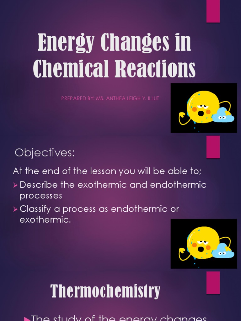 Energy Changes in Chemical Reactions | PDF | Enthalpy | Heat
