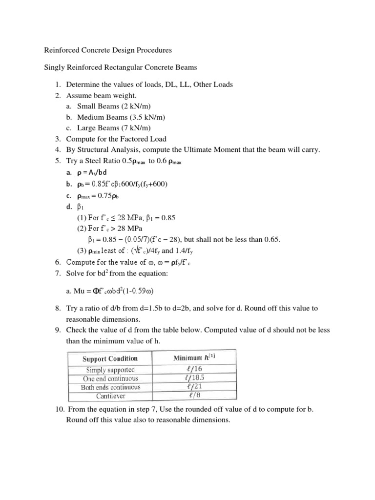 RCD Guidelines | PDF | Beam (Structure) | Concrete