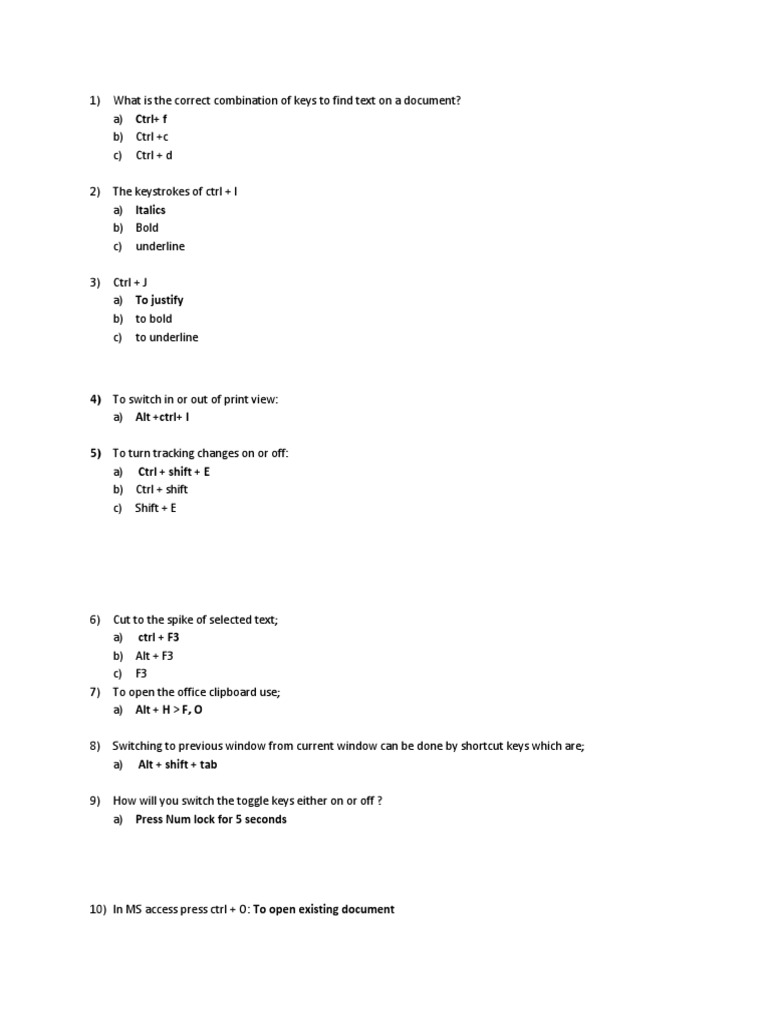 PTS Past Papers Computer Mcqs | PDF | Computer Data Storage | Random ...