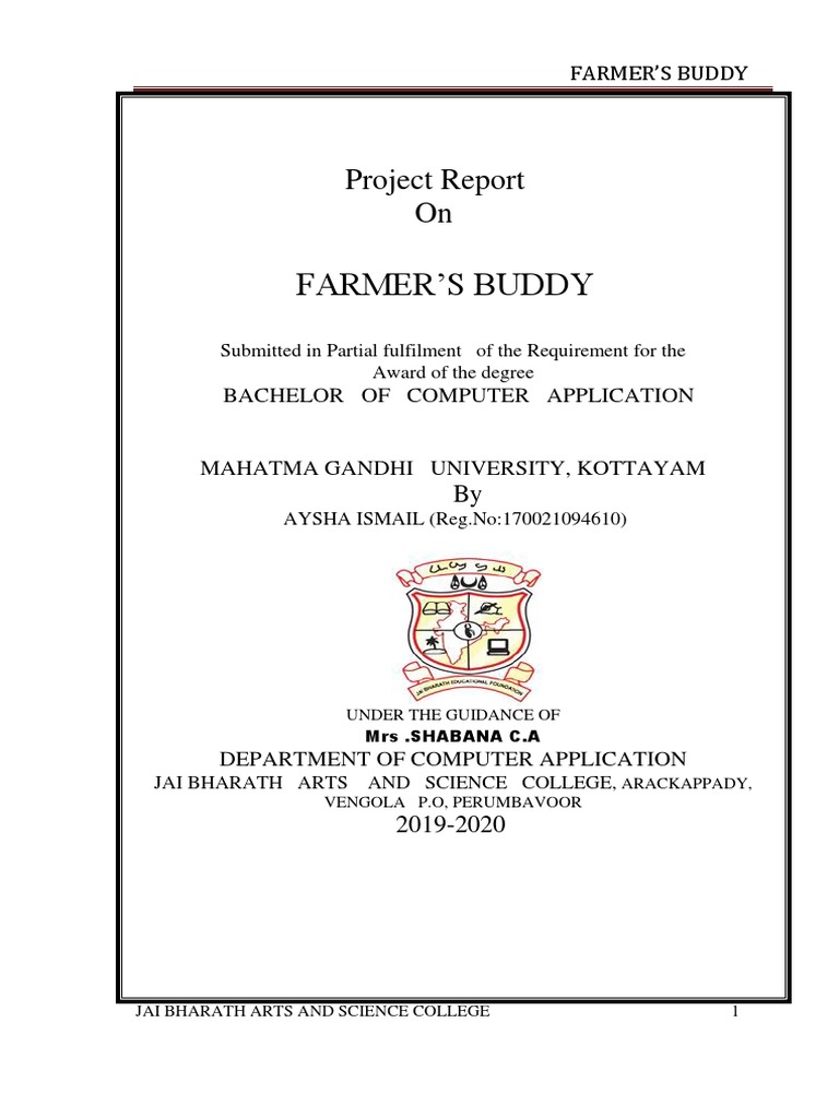 Farmers Buddy | PDF | Relational Database | Php