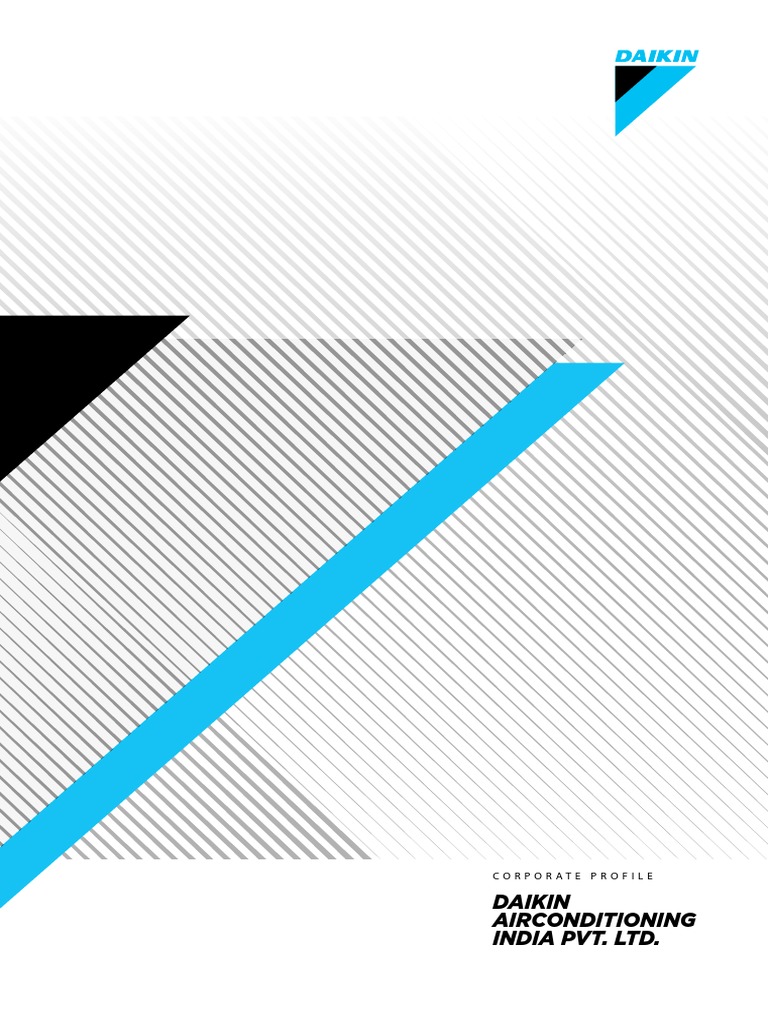 Daikin Corporate Profile | PDF | Air Conditioning | Corporate Social ...