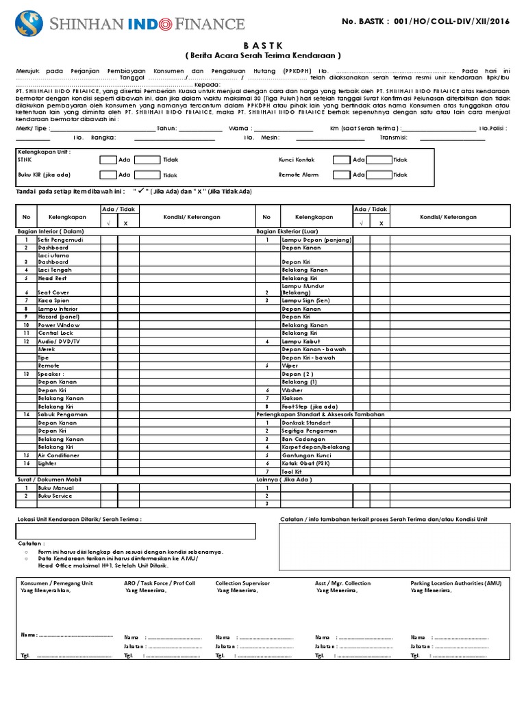 Ceklist | PDF
