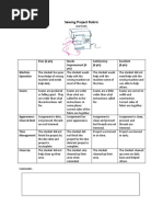 Two-Toned Pillowcase Project Plan | PDF