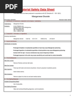 MSDS For Coal Sample | PDF | Dangerous Goods | Waste Management