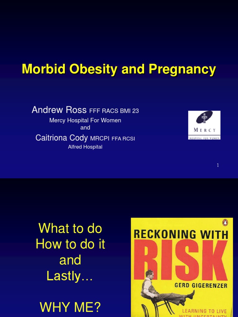Morbid Obesity and Pregnancy | PDF | Childbirth | Health Care