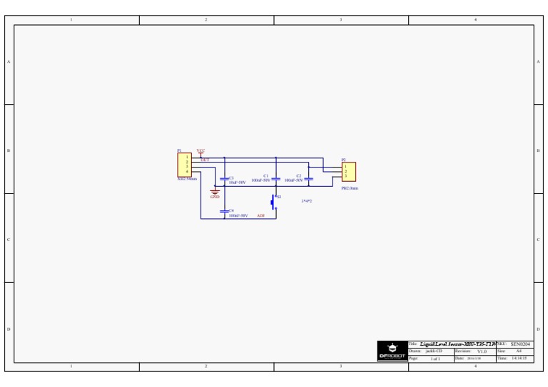 SEN0204 Liquid Level Sensor-XKC-Y25-T12V PDF | PDF