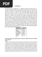 LAB REPORT 5 Polarimetry Rev 2 | PDF | Waves | Applied And ...