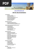 SAP MM Topics-List | PDF