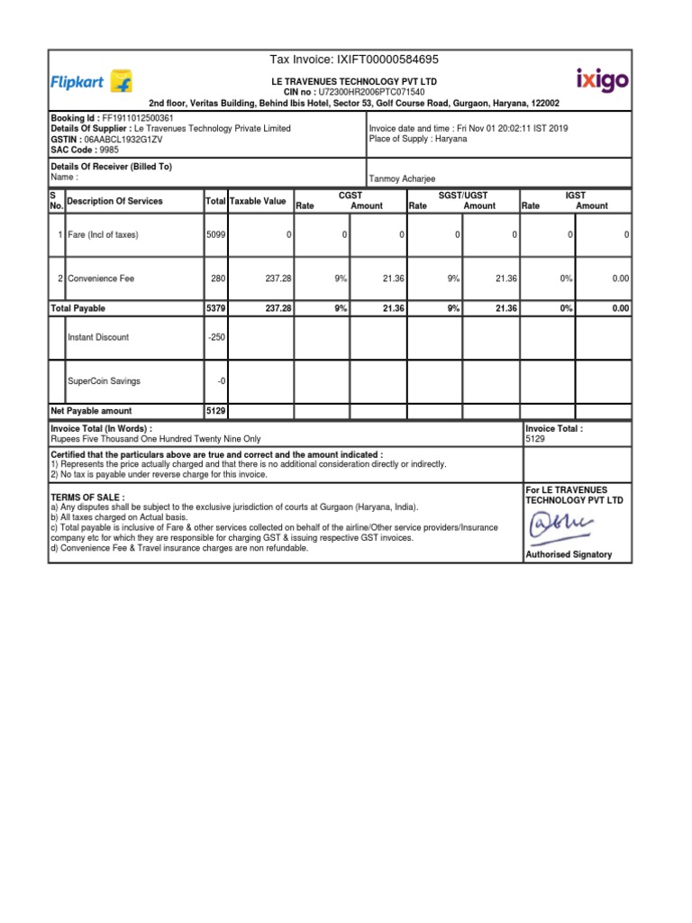 Invoice PDF | PDF | Invoice | Value Added Tax