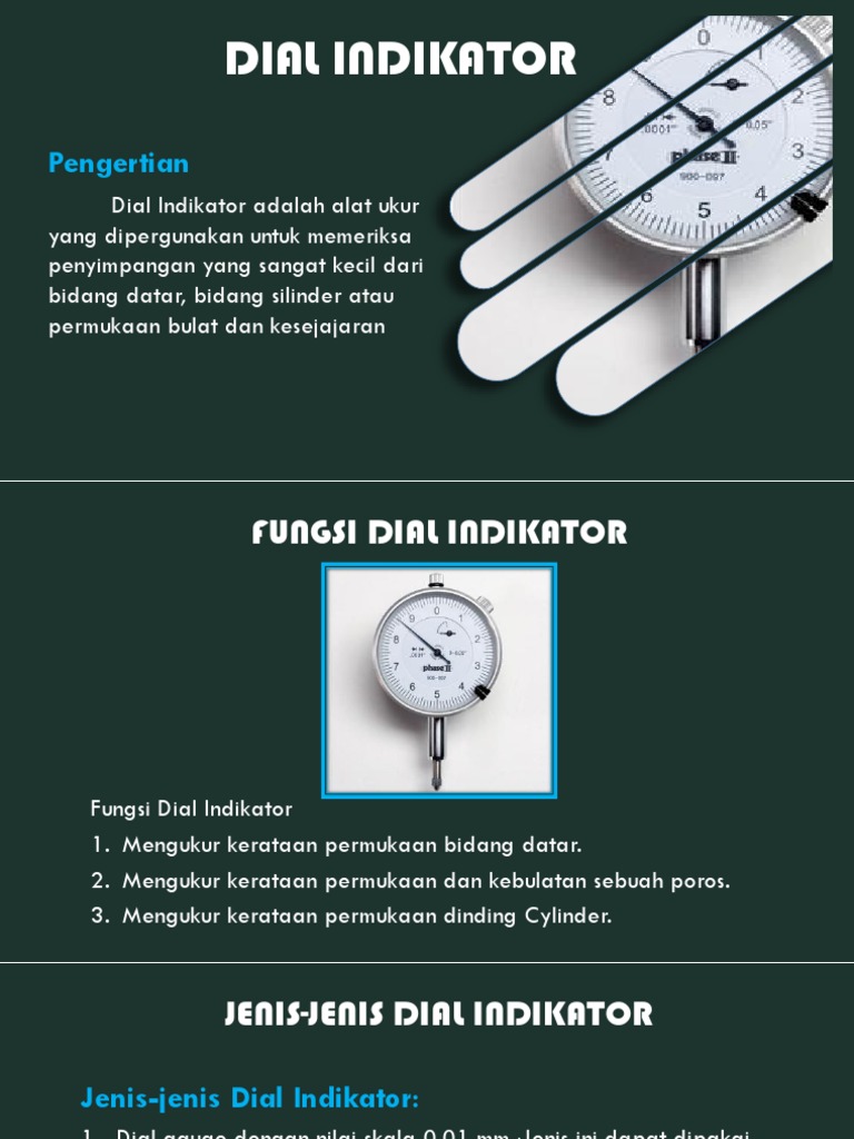 Dial Indikator, Pupitas DIMAS APRILIYA MS 1A | PDF