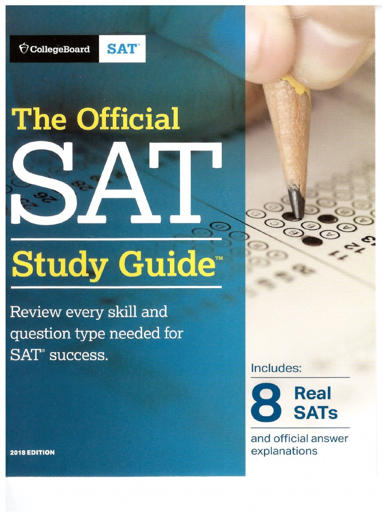 The Official SAT Study Guide (2018) PDF | PDF