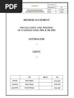 Structural Steel Erection Method Statement . | PDF | Screw | Mechanical ...
