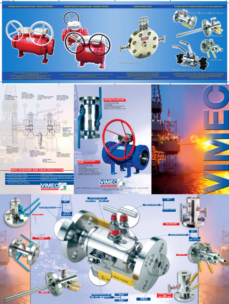 Vimec DBB Brochure | PDF | Valve | Screw