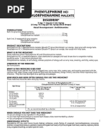 Allersin Syrup/ F Tablet: Amended Package Insert | PDF | Pharmaceutical ...