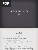 Glass Process Flow Chart | PDF | Glasses | Homogeneous Chemical Mixtures