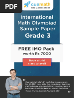 Imo Sample Paper Class 3 2025 26 Pdf Geometry Mathematics