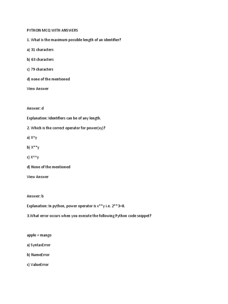 MCQ | PDF | String (Computer Science) | Data Type