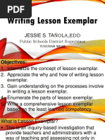 LESSON EXEMPLAR Editable Template | PDF | Educational Technology | Websites