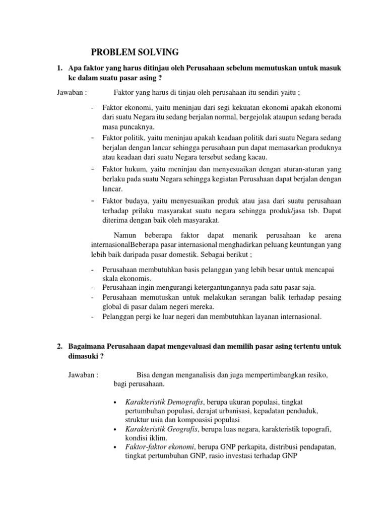 Problem Solving Chpter 8 | PDF