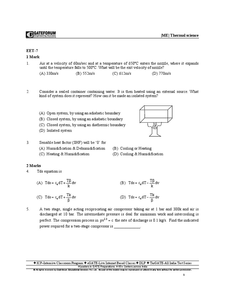Thermal Test | PDF | Temperature | Heat
